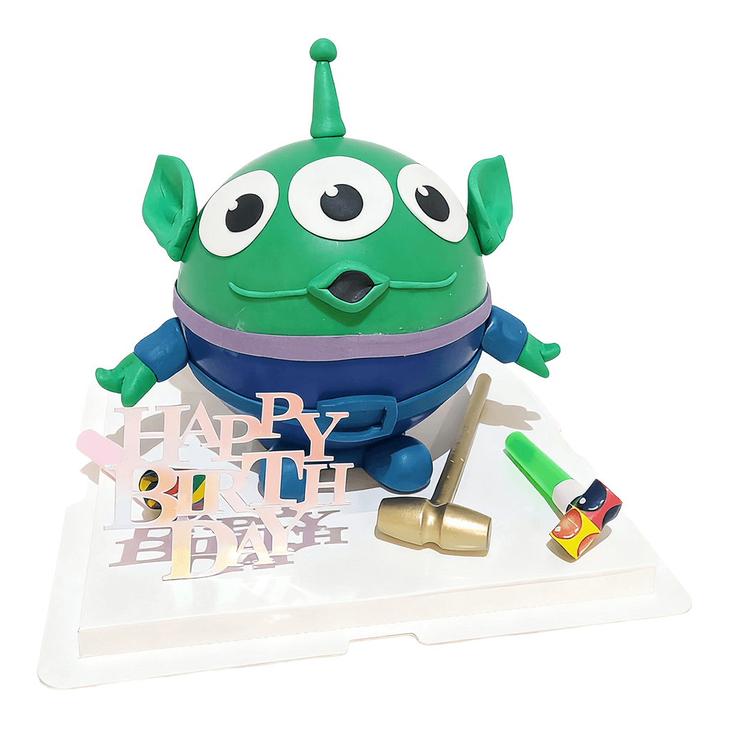 Alien Styling Surprise Cake | SURPRiZE U Birthday Cakes