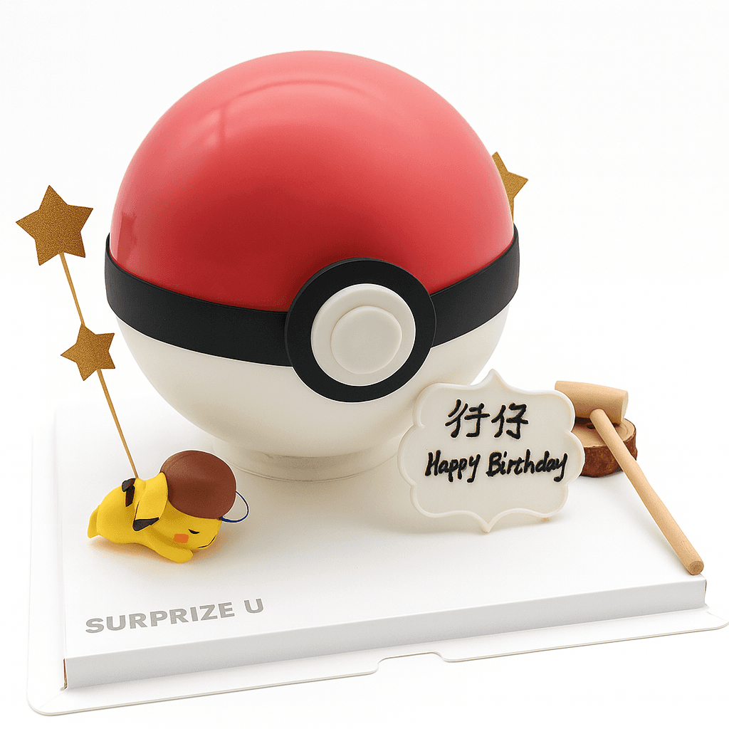 Pokemon Styling Surprise Cake | SURPRiZE U Birthday Cakes